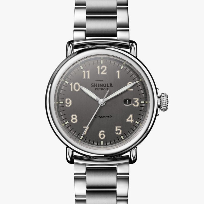 Shinola Runwell 45mm Automatic Men’s Watch – Bailey's Fine Jewelry