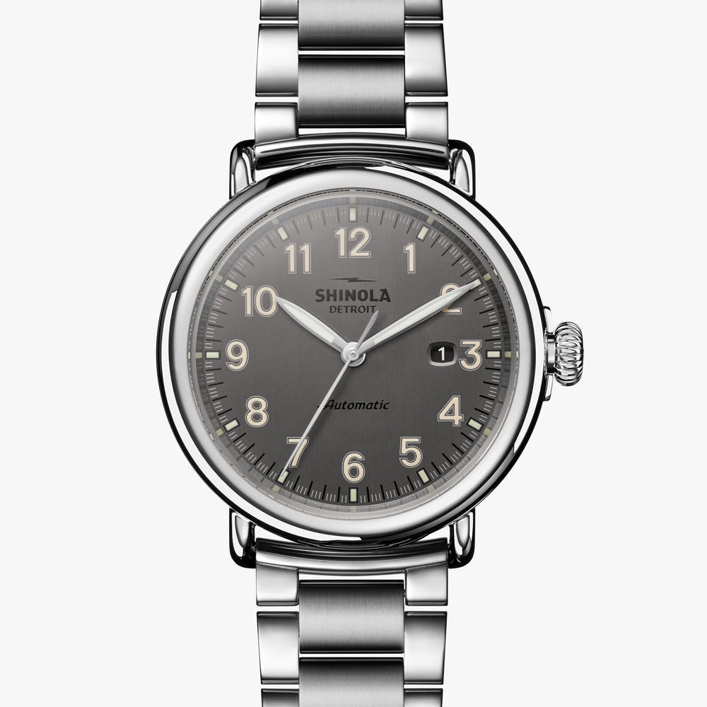 Shinola Runwell 45mm Automatic Men’s Watch – Bailey's Fine Jewelry