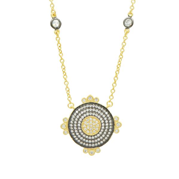 Freida Rothman Round Pave Pendant Necklace – Bailey's Fine Jewelry