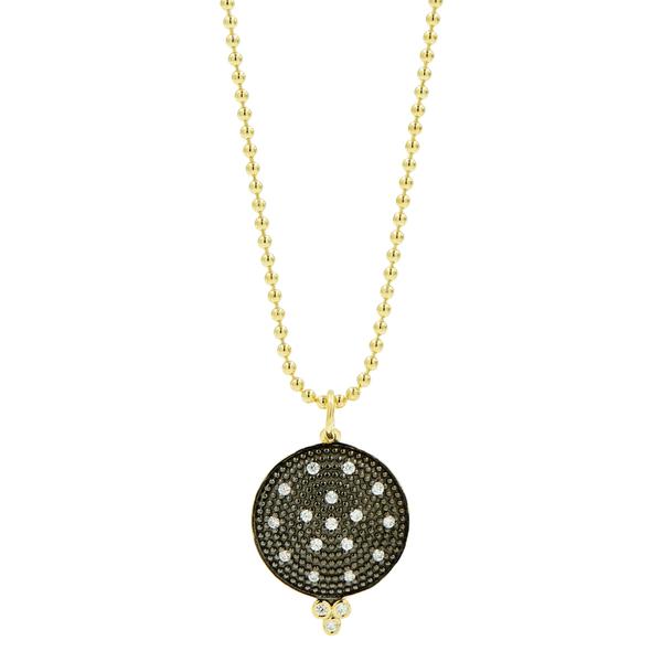 Freida Rothman Pave Disc Pendant Necklace – Bailey's Fine Jewelry