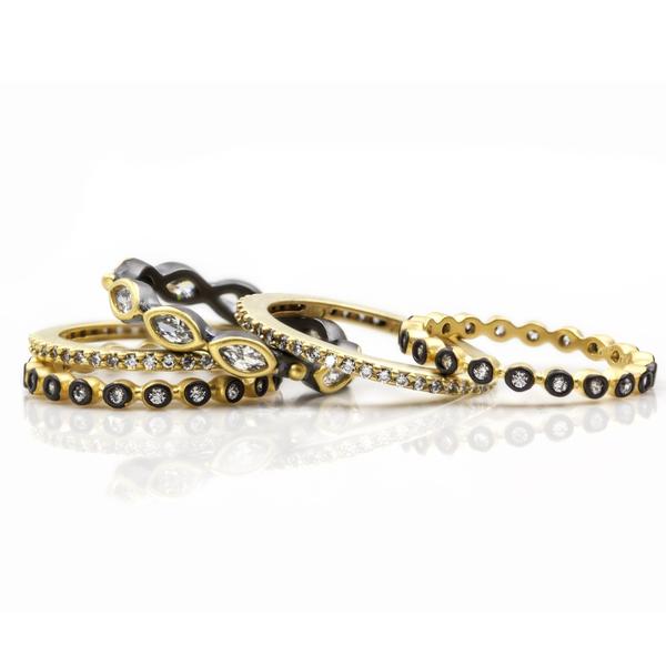Freida Rothman Signature Marquise Station 5-Stack Ring – Bailey's Fine ...