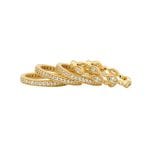 Freida Rothman Signature Classic Marquise Eternity 5-Stack Ring ...