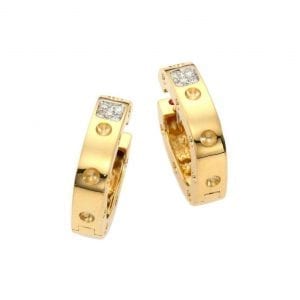 Roberto Coin Pois Moi Square Hoop Earrings – Bailey's Fine Jewelry