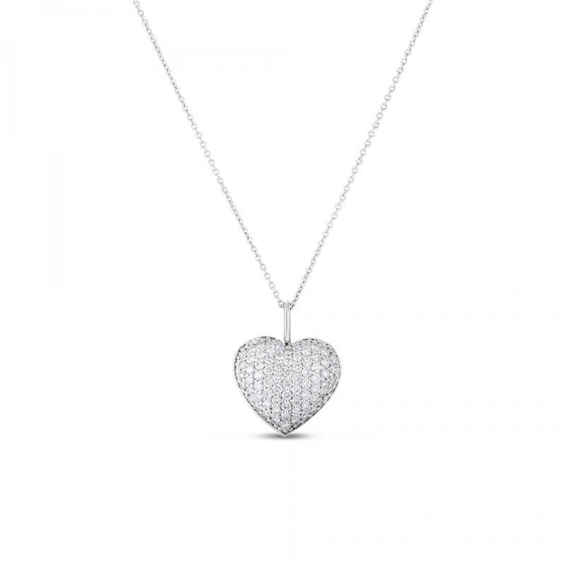 Roberto Coin Diamond Heart Necklace – Bailey's Fine Jewelry