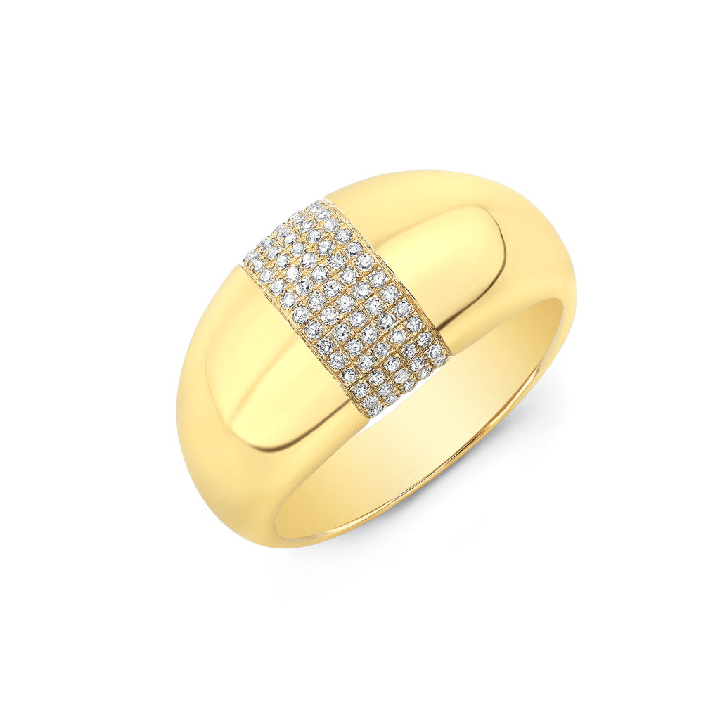 Pave Diamond Dome Ring – Bailey's Fine Jewelry