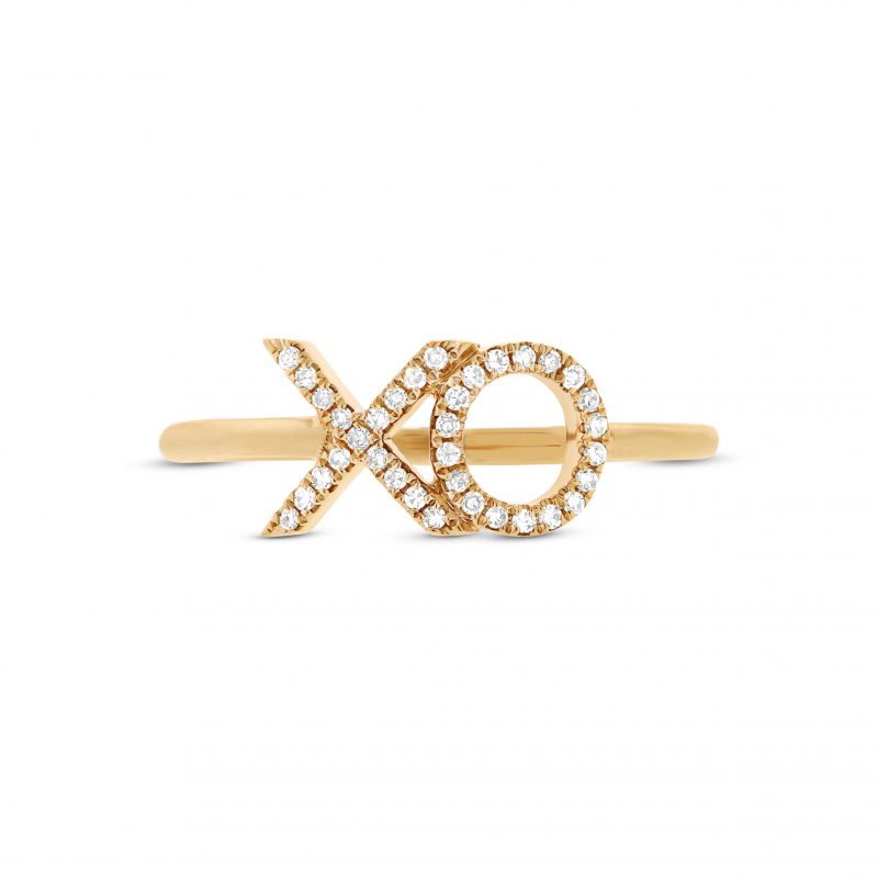 Pave Diamond “XO” Ring – Bailey's Fine Jewelry