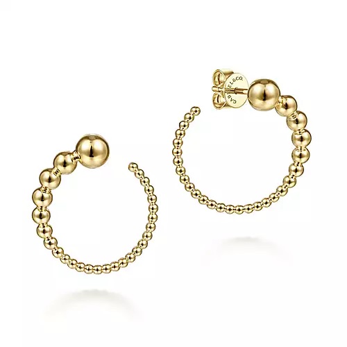 Graduated Ball Post Hoop Earrings – Bailey's Fine Jewelry