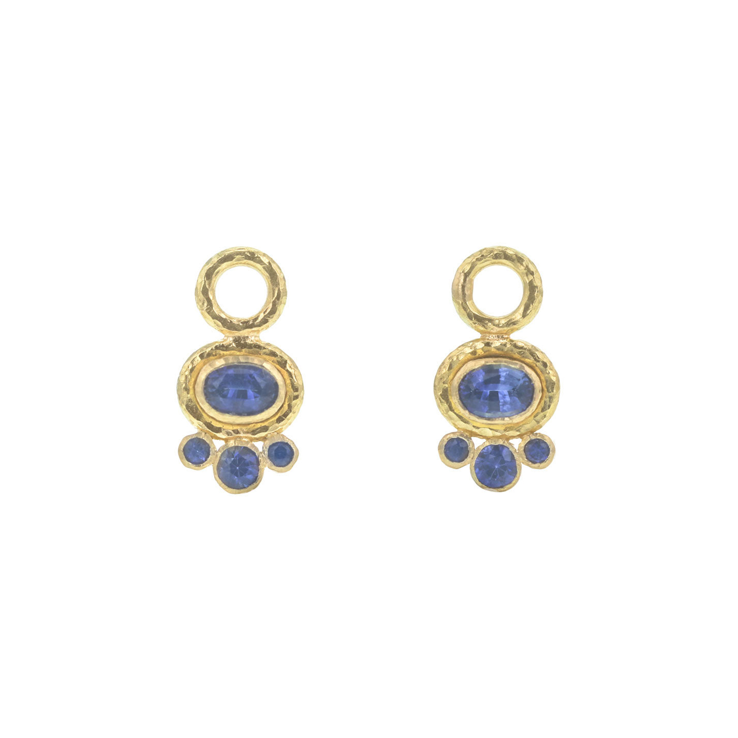 Elizabeth Locke Blue Sapphire Earring Charms – Bailey's Fine Jewelry