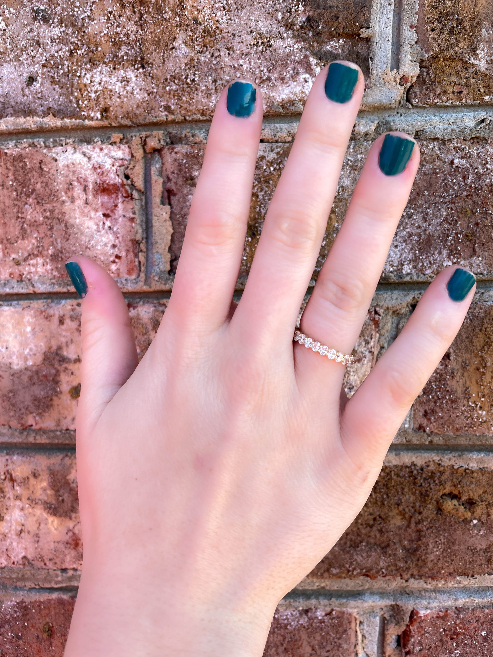 1.80CT Oval Diamond Eternity Ring – Bailey's Fine Jewelry