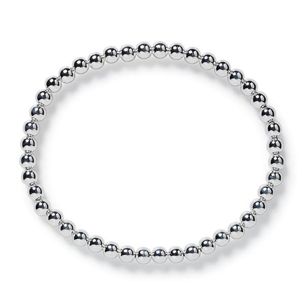 Bailey’s Sterling Collection 4MM Round Bead Stretch Bracelet – Bailey's ...