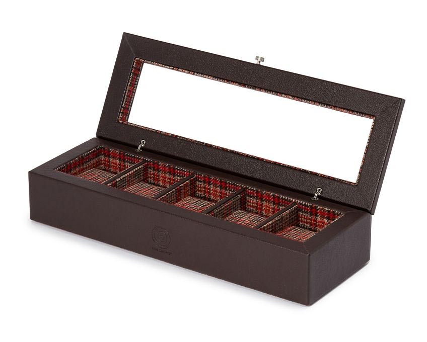 Wolf WM Brown 5 Piece Watch Box – Bailey's Fine Jewelry