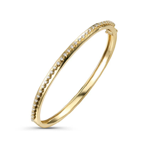 Bailey’s Club Collection Diamond Row Bangle Bracelet – Bailey's Fine ...